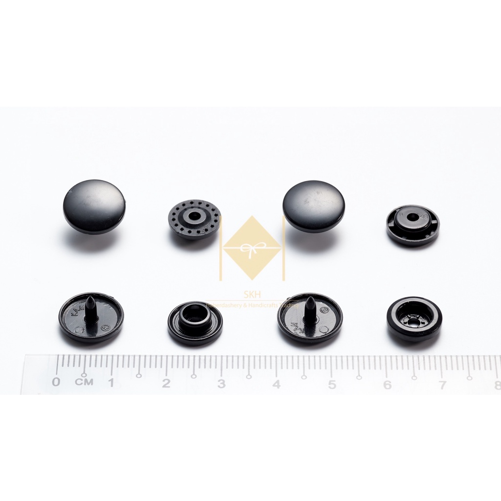 KAM Plastic Snap Fastener T3 T5 T8 Snap Button Butang Ketip Plastik 塑料树脂四合扣按扣纽扣 | Shopee Malaysia