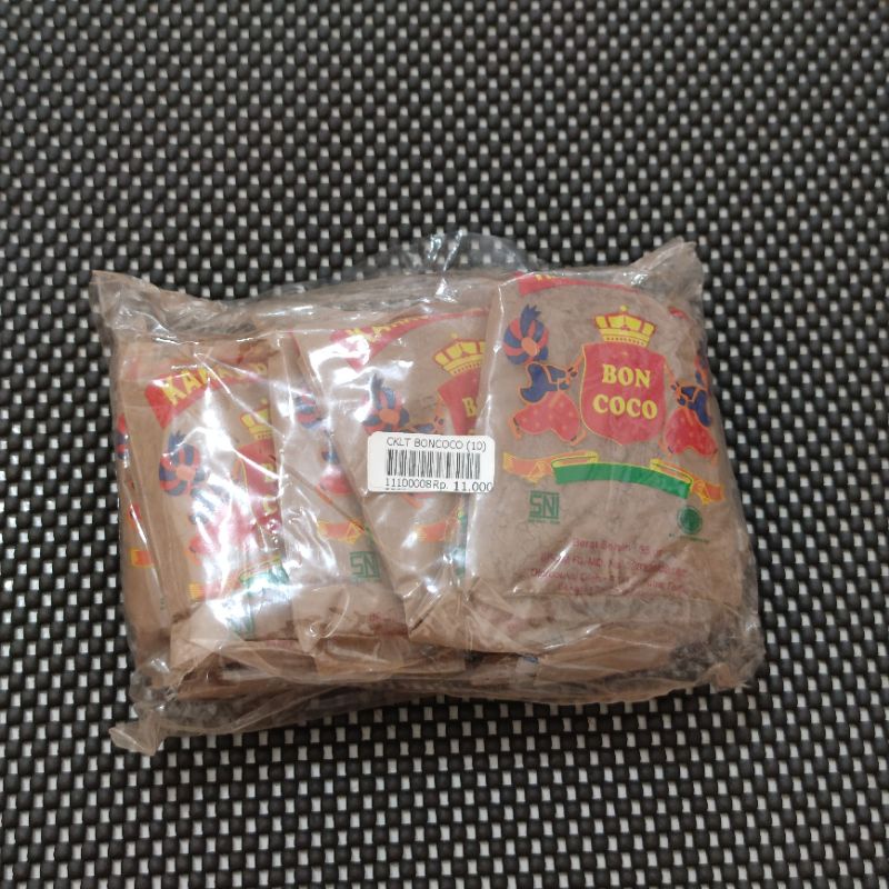 Bon COCO chocolate powder 1 pax contains 10 x 35 grams BONCOCO choco ...