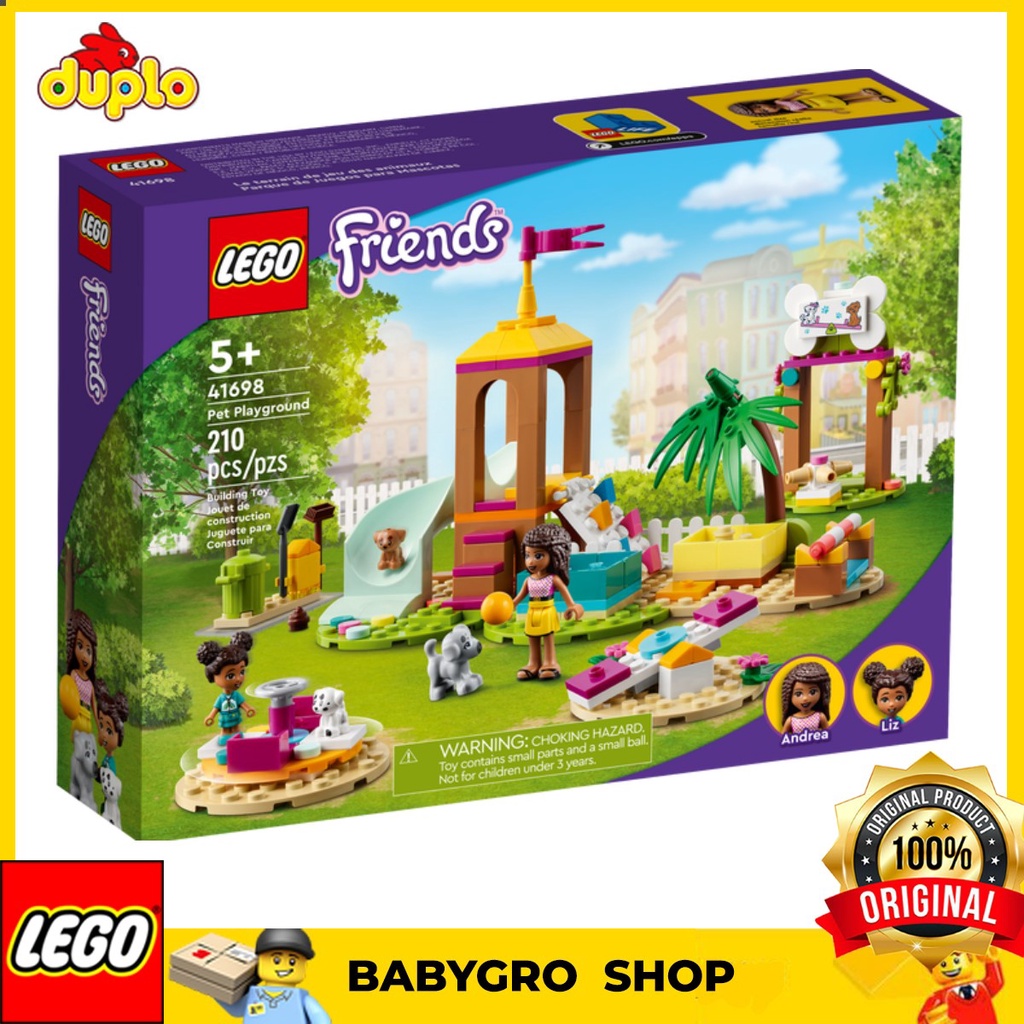 LEGO Friends 41698 Pet Playground ( 210pieces ) 5+ | Shopee Malaysia