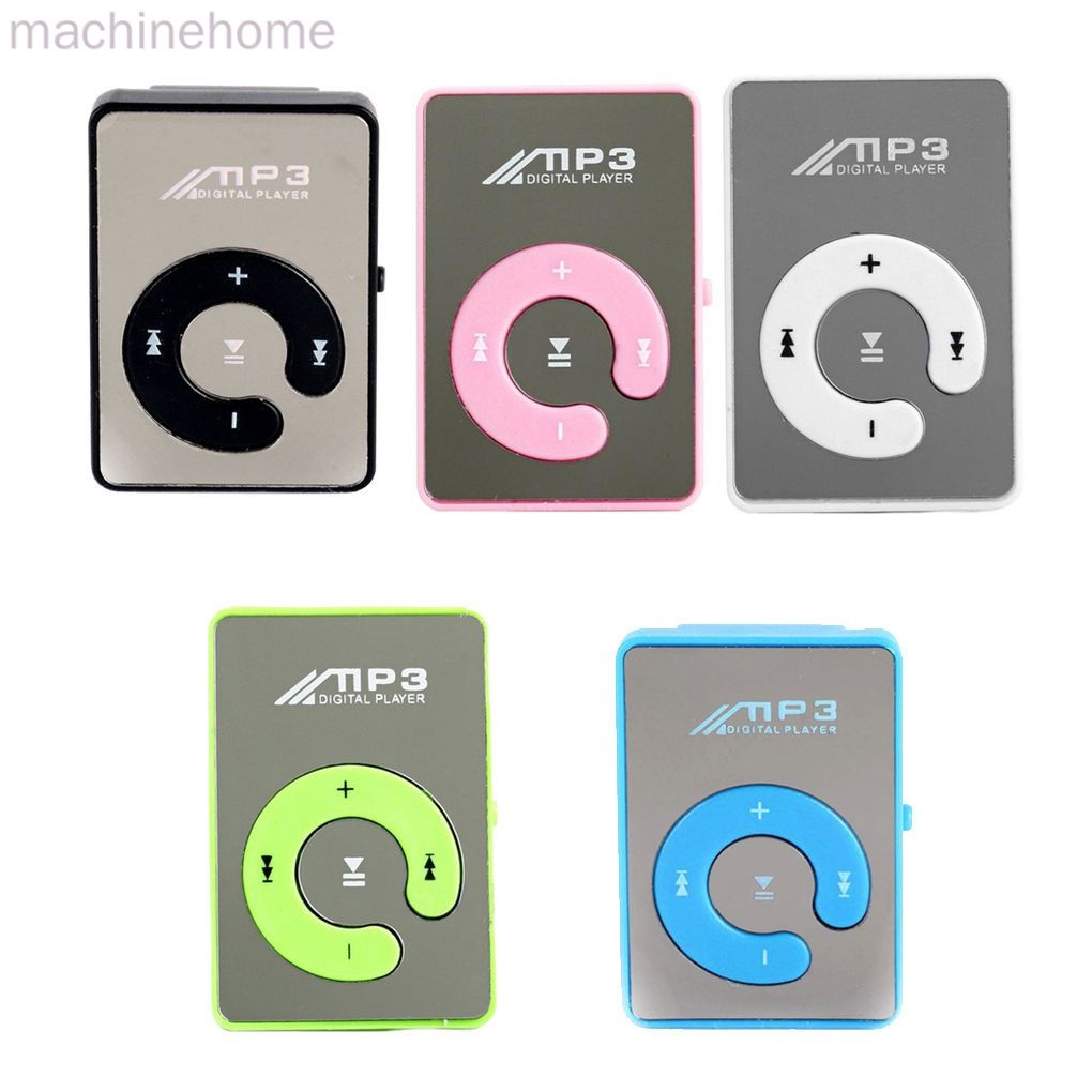 Mirror Clip USB MP3 Player Sport Support 8GB TF Card Portable Mini ...