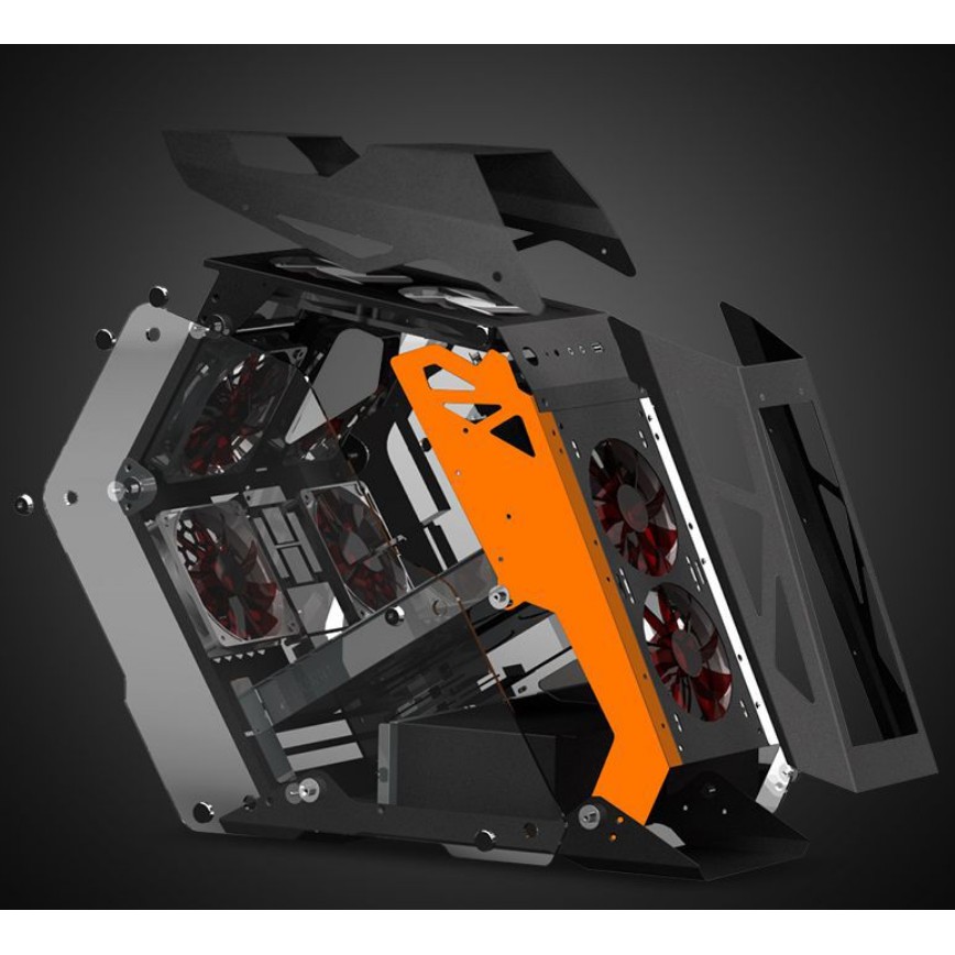 RGB Computer Case Desktop Computer Chassis Gaming Computer Chassis ...