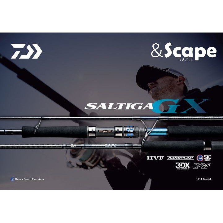 20 Daiwa Saltiga GX Popping Rod (JDM) | Shopee Malaysia