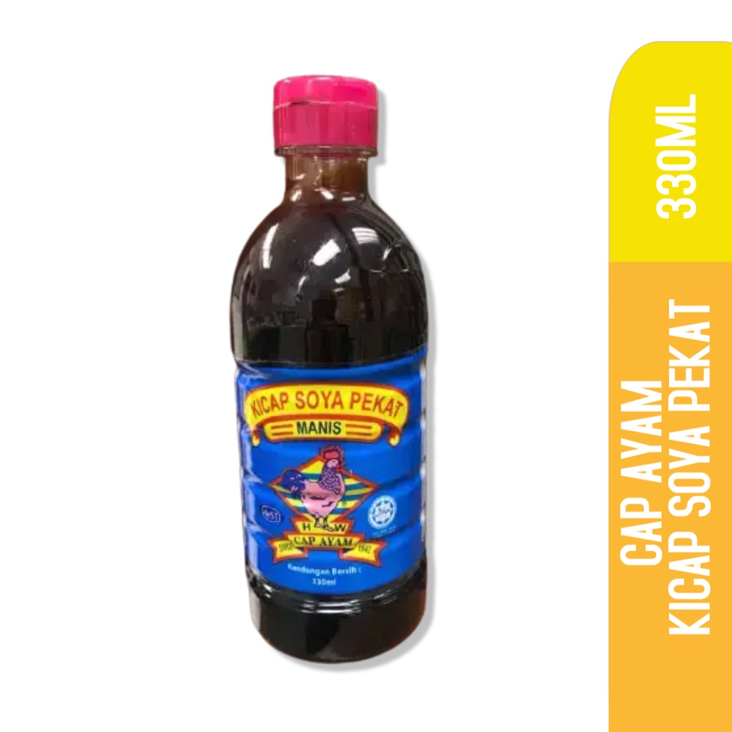 CAP AYAM KICAP SOYA PEKAT 330ML 9557764012028 | Shopee Malaysia