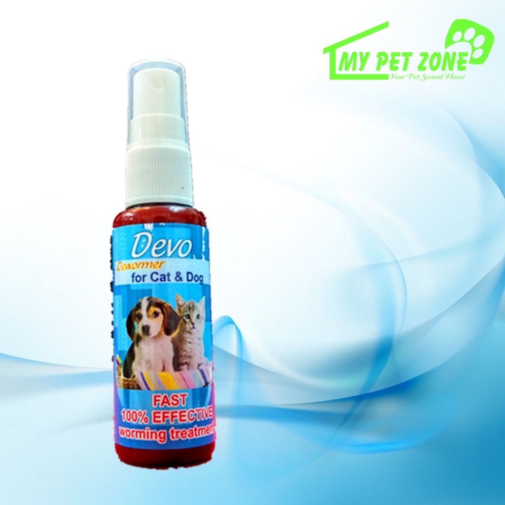 Devo Dewormer Deworm Wormer / Ubat Cacing Kucing Anjing (Dog & Cat) 30ML | Shopee Malaysia