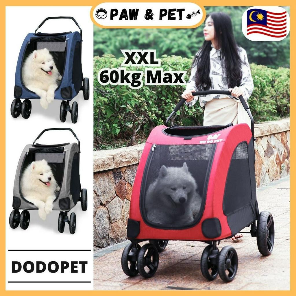 Do Do Pet Stroller Extra Large Size Pet Trolley Upgraded Wheel Version ...