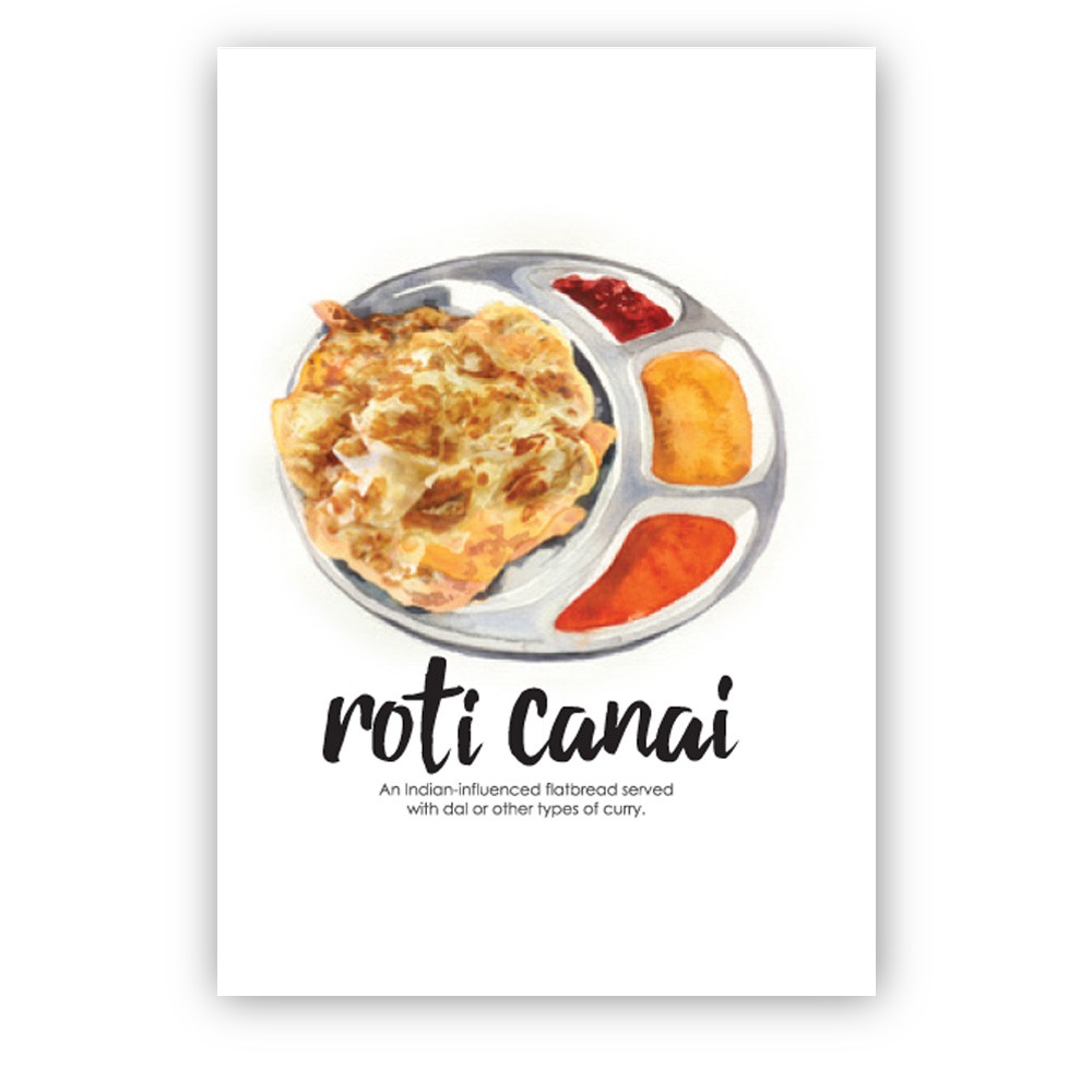 Malaysian Taste Postcard - Roti Canai | Shopee Malaysia