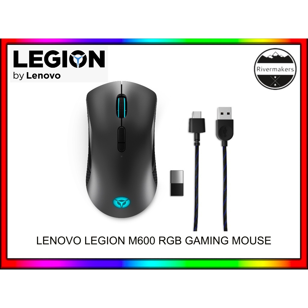 [ READY STOCK ] Lenovo Legion M600 Wireless Bluetooth Gaming Mouse ...