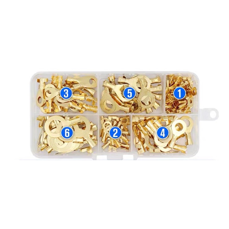 BMS Wire Connector / Lugs - 3 / 4 / 5 / 6 / 8 / 10mm | Shopee Malaysia