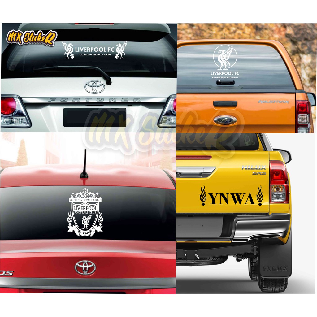 [MX STICKER] LIVERPOOL CAR STICKER/STICKER KERETA | Shopee Malaysia