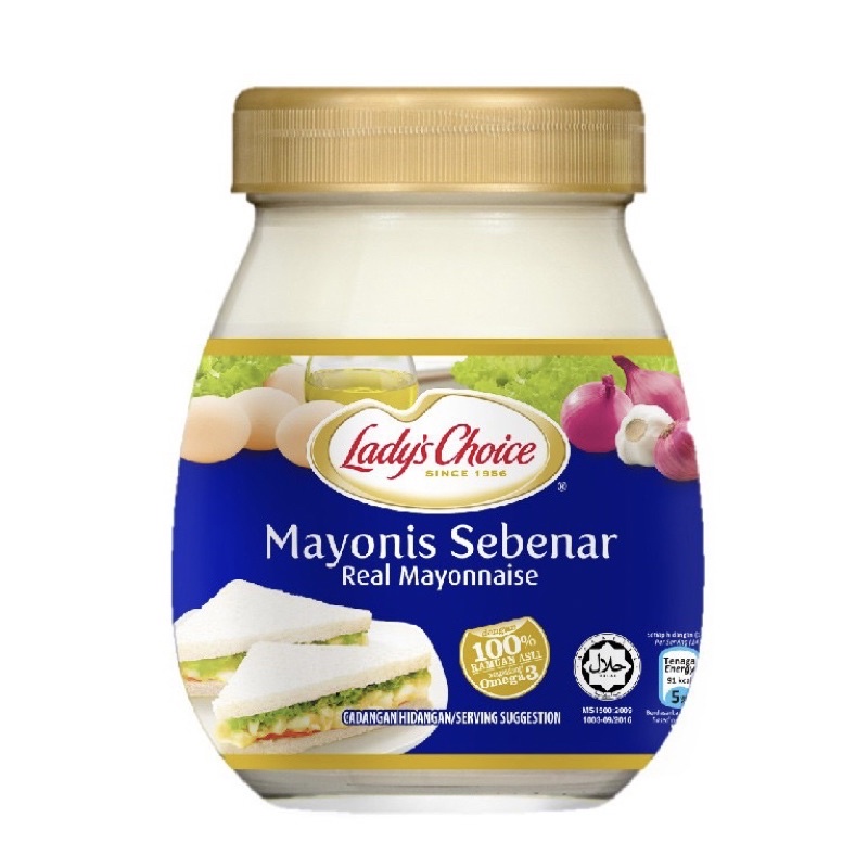 Lady's Choice Real Mayonnaise ( Mayonis Sebenar) 470ml | Shopee Malaysia