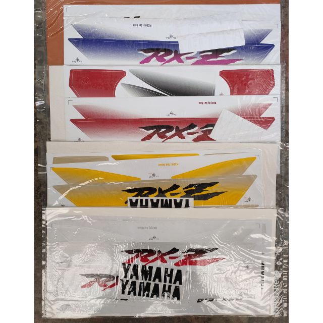 BODY STICKER RXZ ( 8 ) | Shopee Malaysia
