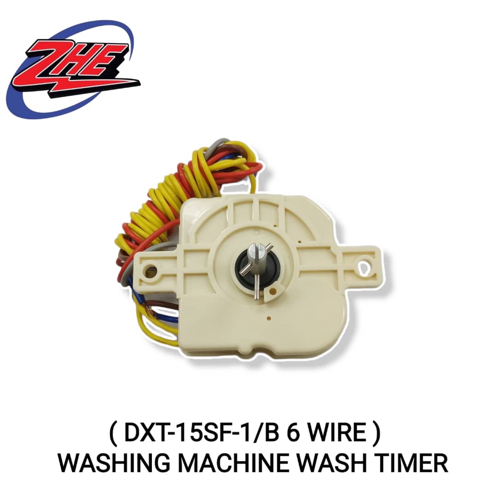 WASHING MACHINE WASH TIMER 6 WIRE FOR SEMI-AUTO WASHING MACHINE / MESIN ...