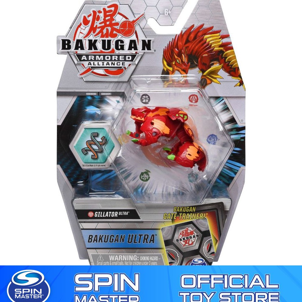[Original] Bakugan Armored Alliance DX Pack 01 - Salamander Red Toys ...
