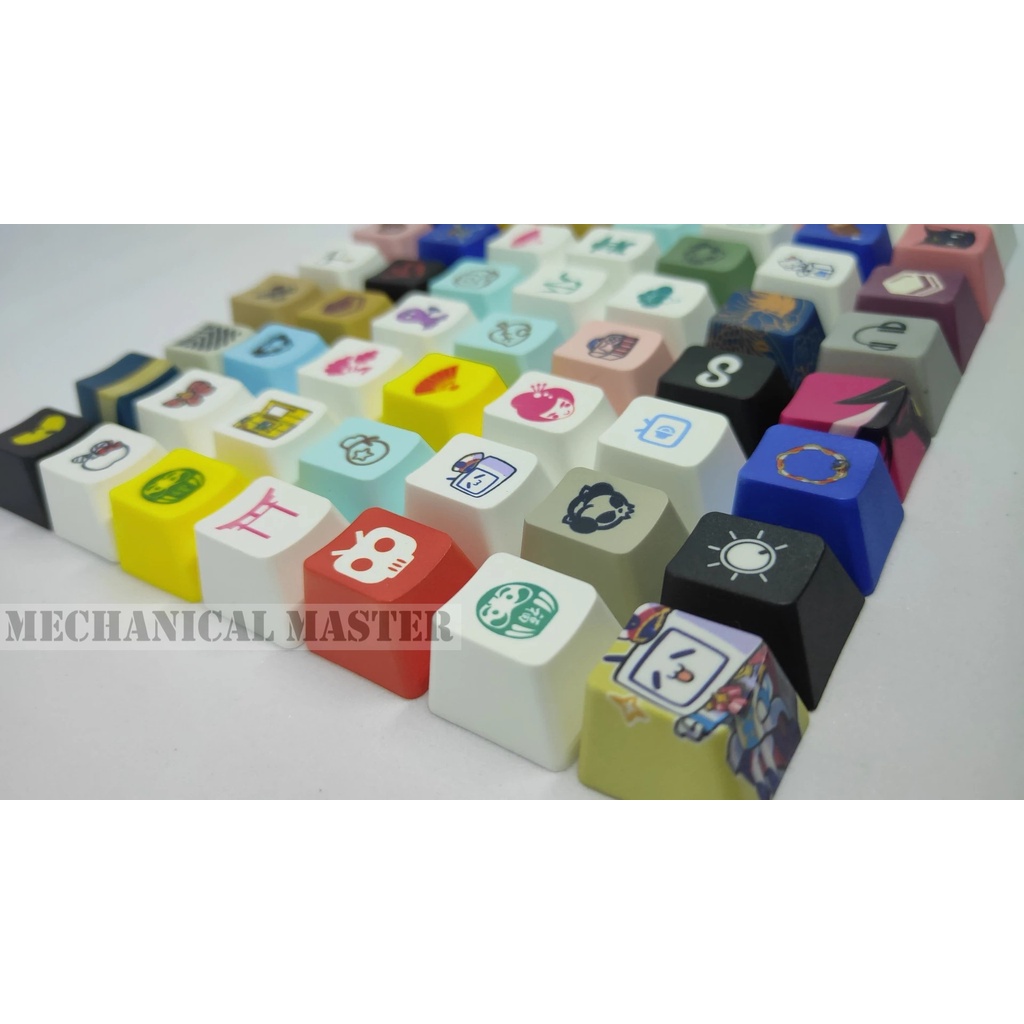 Cute PBT Keycap Random Design Key Cap Mechanical Keyboard Customized ...