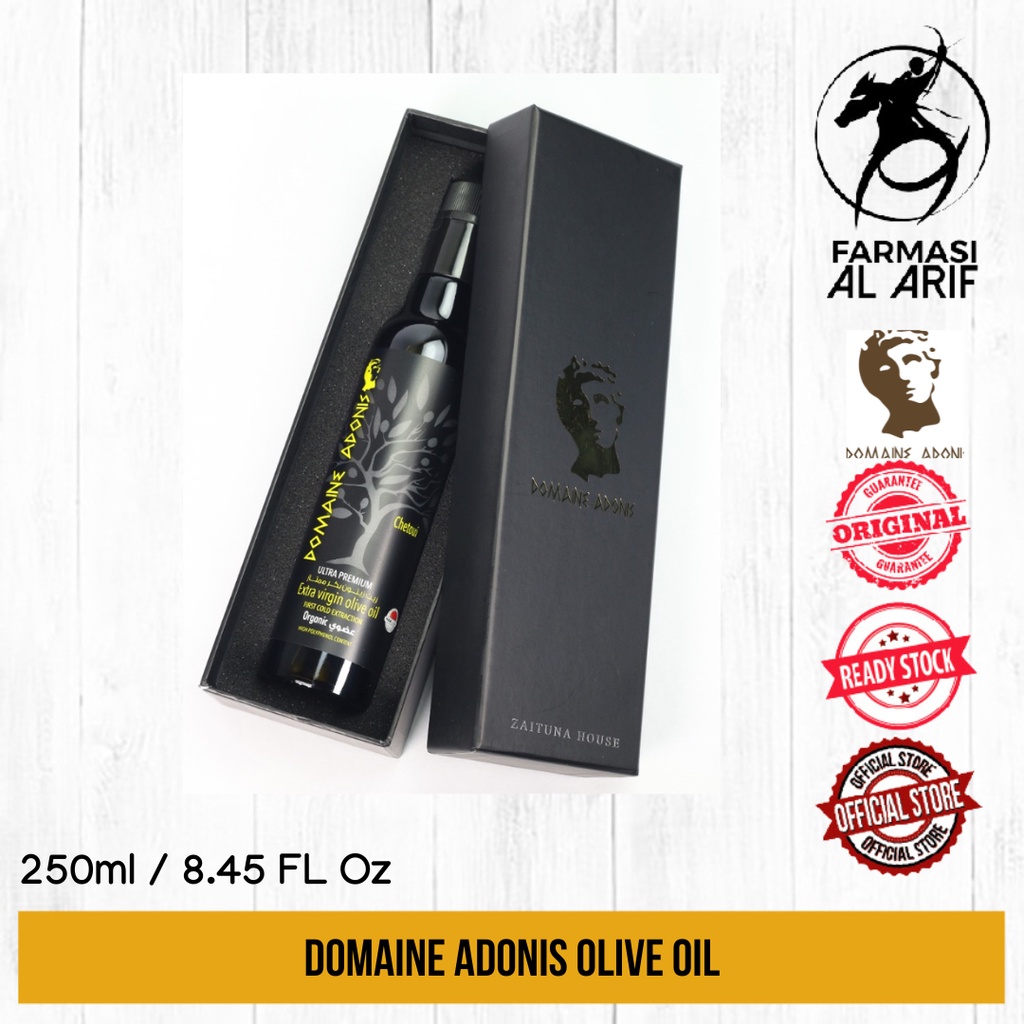 Domaine Adonis Extra Virgin Olive Oil Chetoui 250ml | Shopee Malaysia