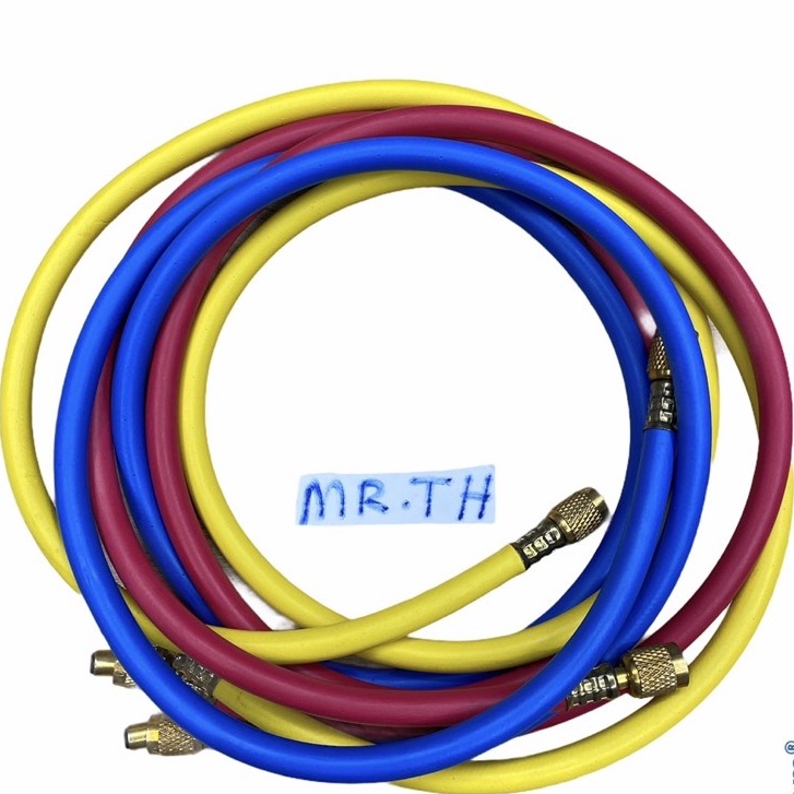 USA / SUN EYE Refrigerant Charging Hose (R12/R22/R134a/R404a) | Shopee ...