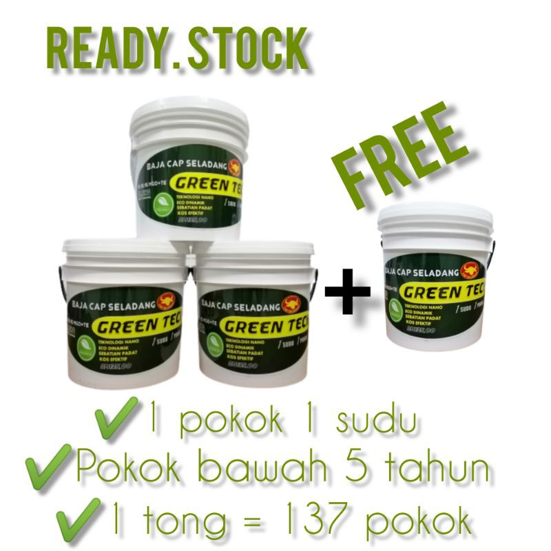 Percuma 1 tong Baja merawat Sawit Getah buah-buahan | Shopee Malaysia