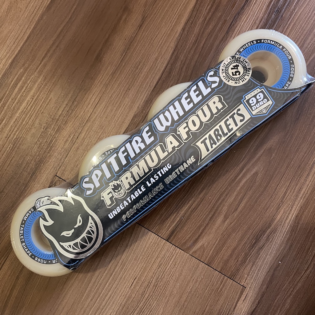 SPITFIRE - Formula Four Tablets Natural 52mm / 99d Skateboard Wheels ...