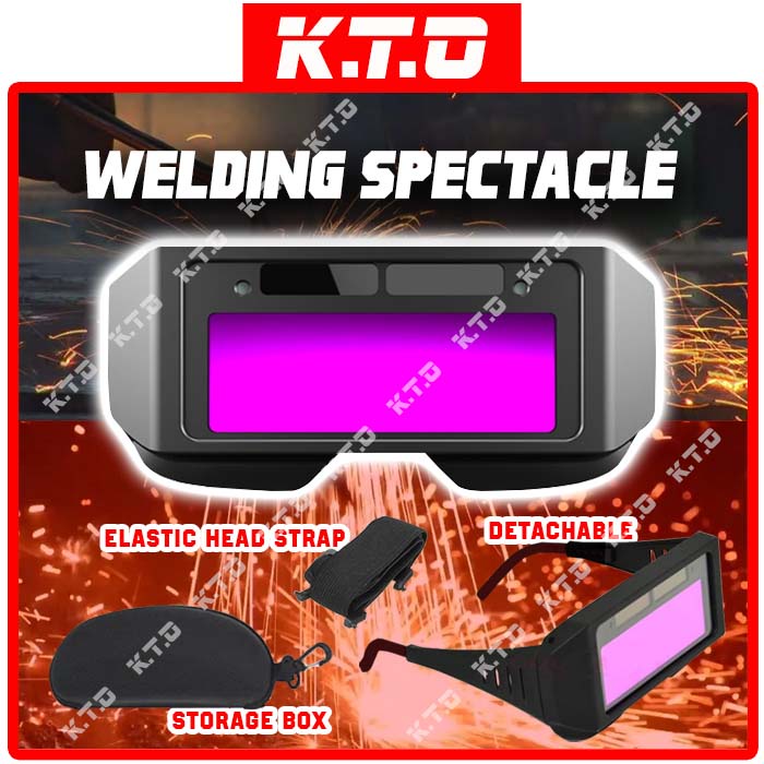 SOLAR AUTO DARKENING WELDING SPECTACLE EYES PROTECTION GOGGLES EYEWEAR ...