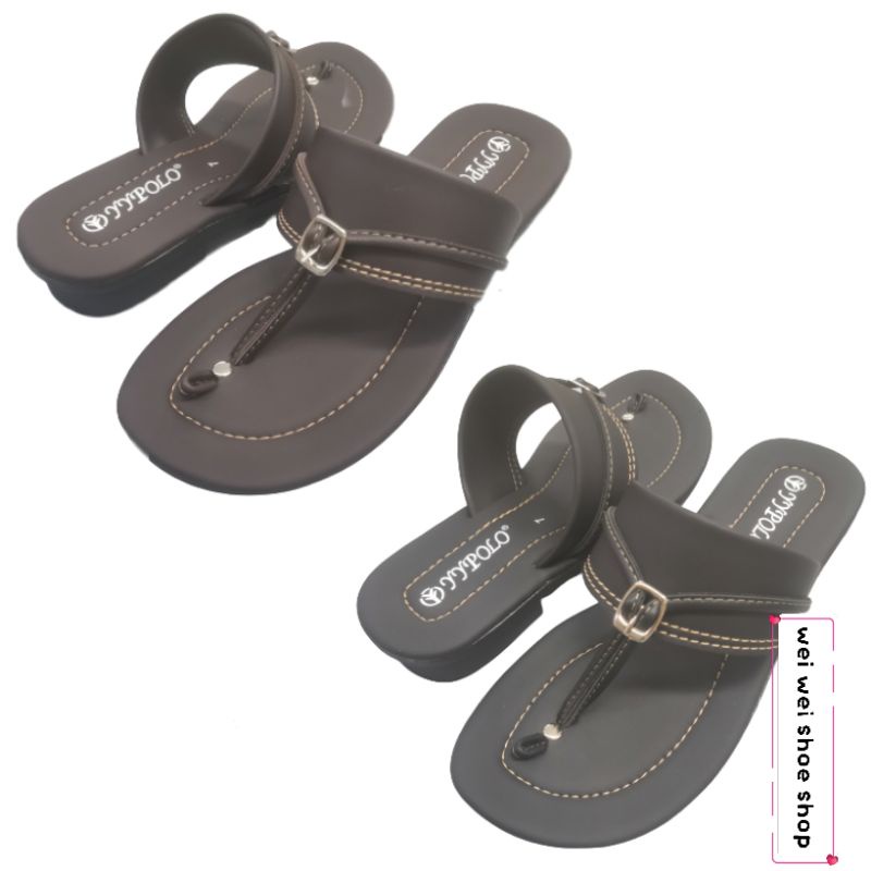 YYPOLO Selipar Capal Lelaki / Man's Slipper Chappal (7372) | Shopee ...