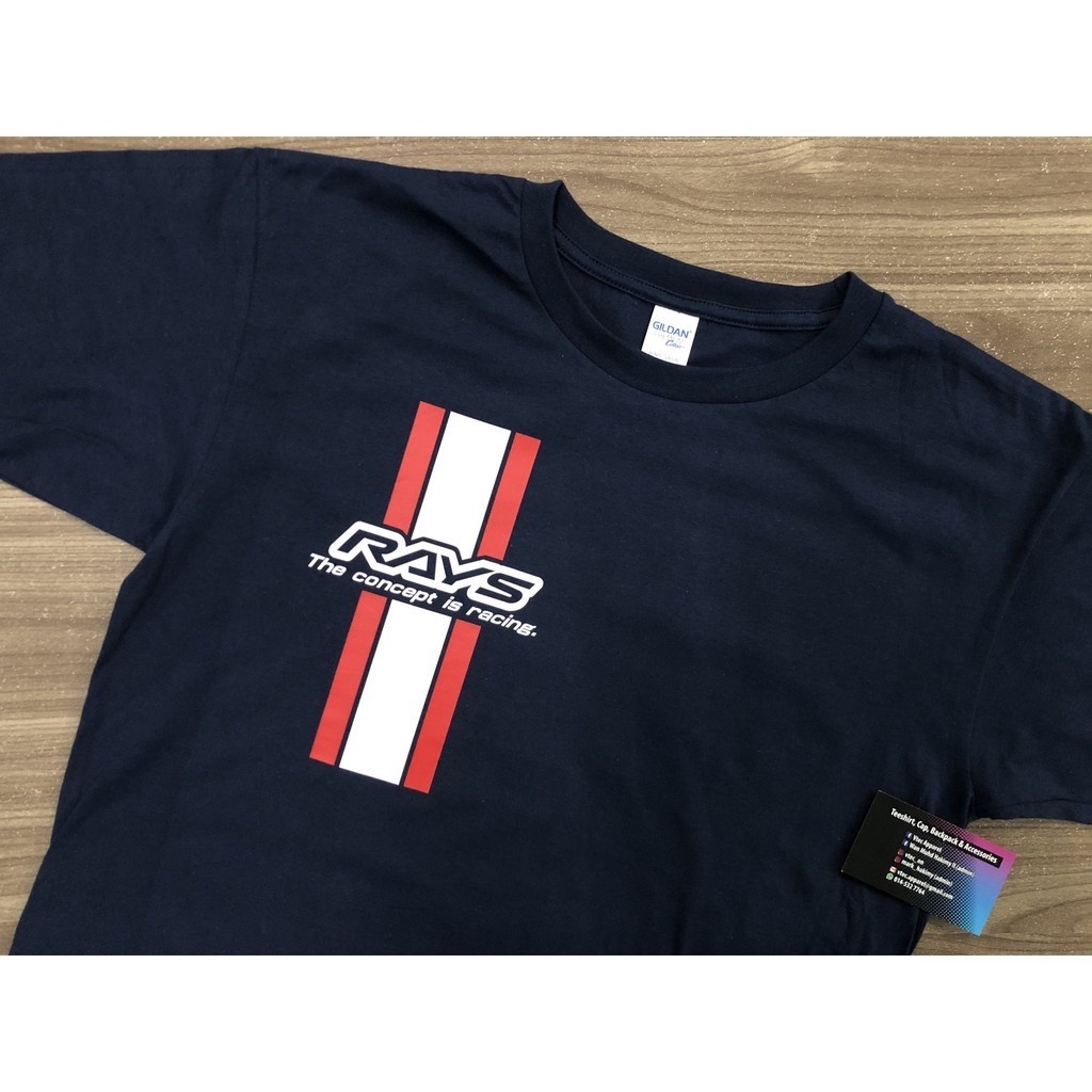 RIM Rays Volk Racing Motorsport *D3 (Navy Blue Tshirt) | Shopee Malaysia