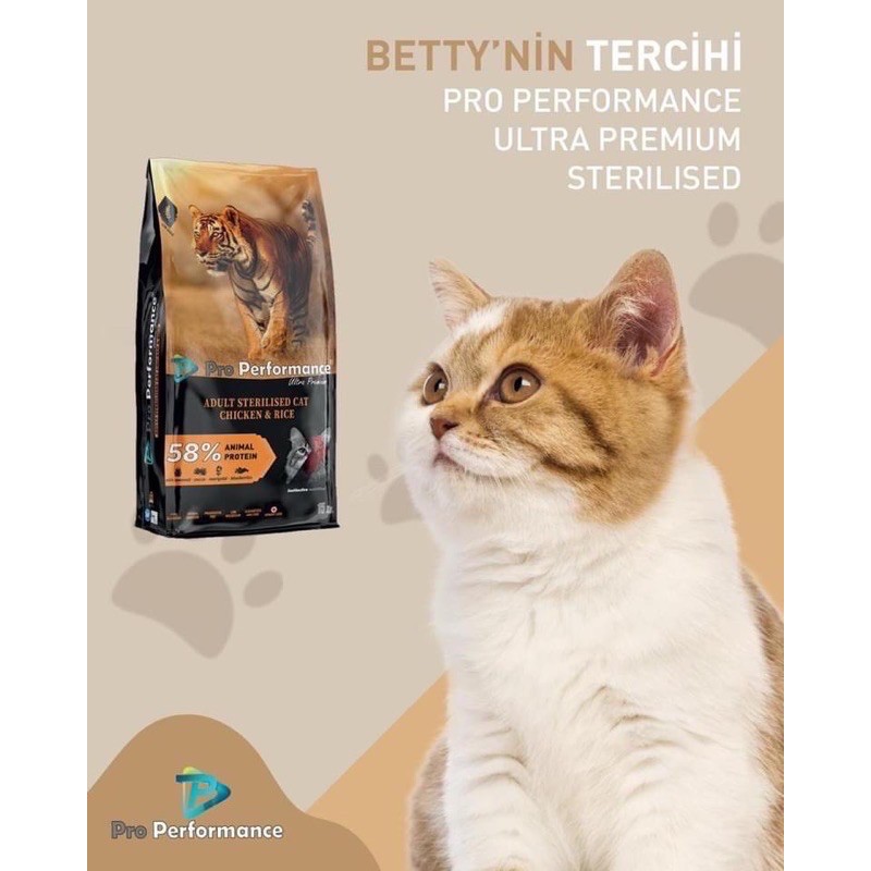 Pro Performance Ultra Premium Cat Food ( Kitten & Adult ) 2kg (MAKANAN ...