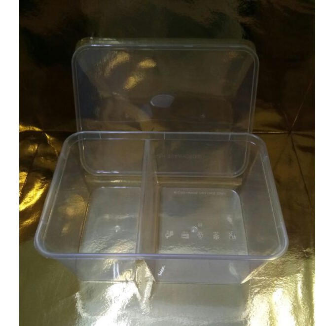 Recycle Lunch Box / Transparent Lunch Box ( Ready Stock ) | Shopee Malaysia