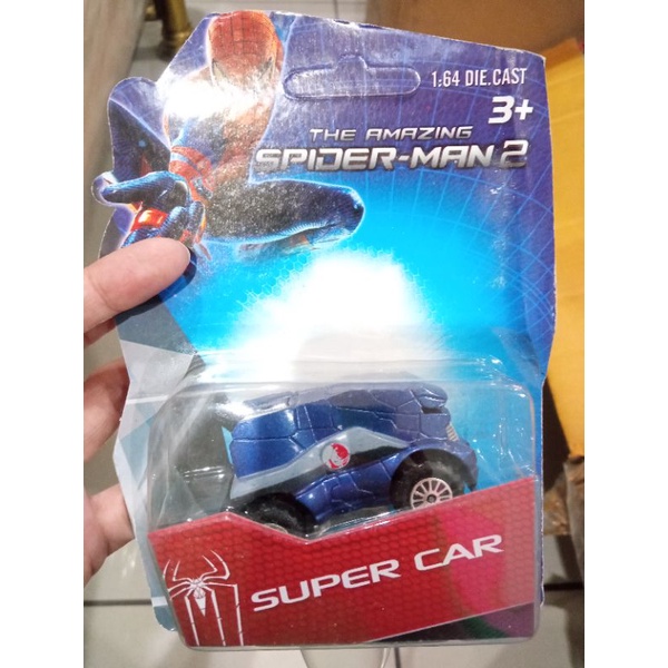 Spider-man Children's Toy Car/Die Cast Super Car Model Blue Tank ...