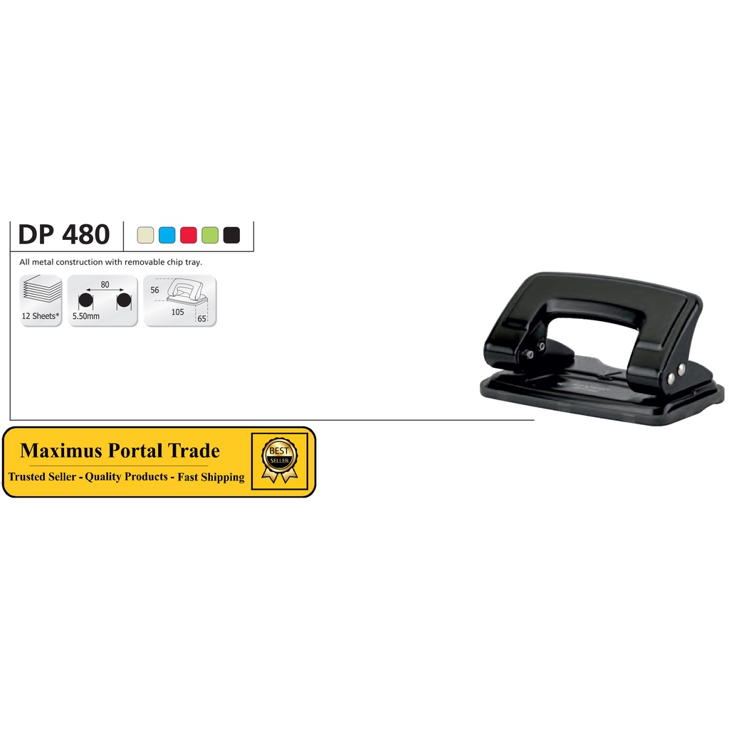 Kangaro Paper Punch Model DP-480 (INSPIRO) | Shopee Malaysia