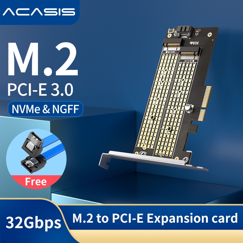 ACASIS M.2 to PCL-E expansion card NVMe&NGFF protocol Support X4/X8/X16 ...