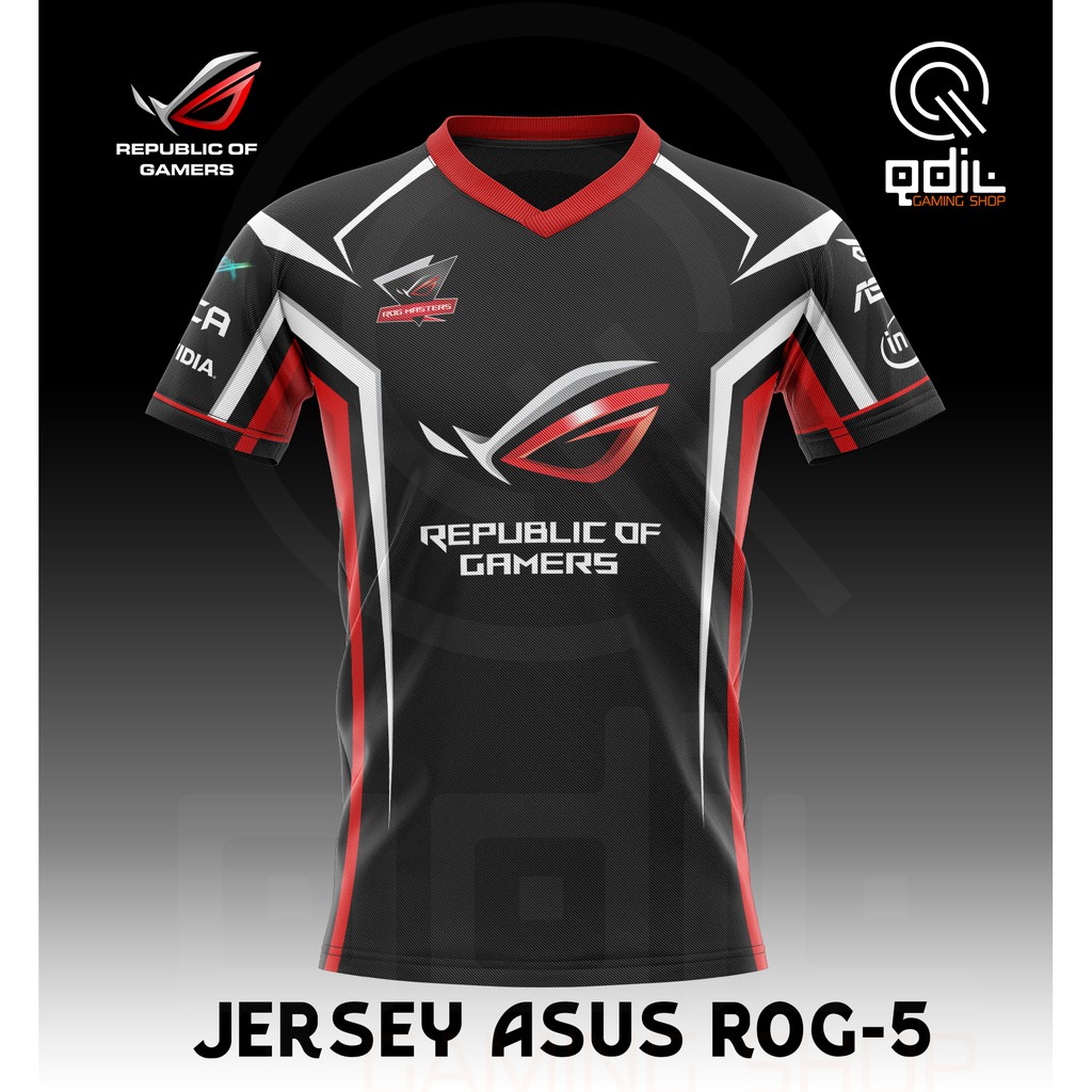 Asus ROG 5 GAMING CLOTHING T-SHIRT JERSEY | Shopee Malaysia