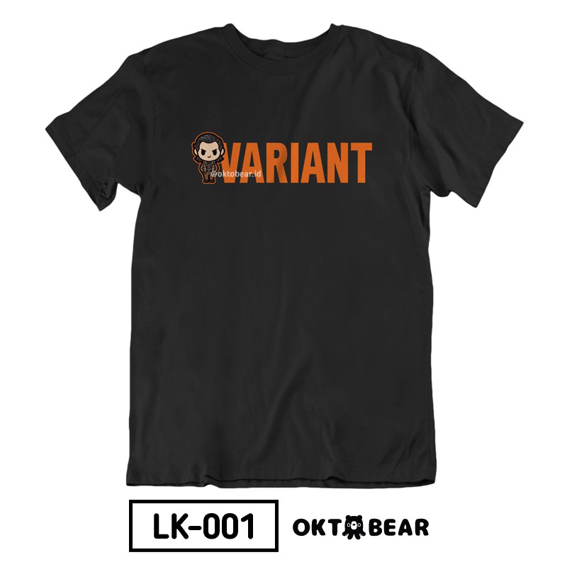 Loki Variant TVA Agent T-shirt | Shopee Malaysia