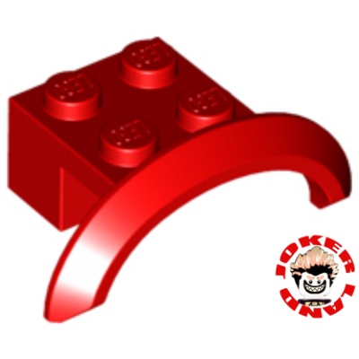 LEGO PART 98282 - VEHICLE, MUDGUARD 4 X 2 1/2 X 1 w ARCH ROUND | Shopee ...