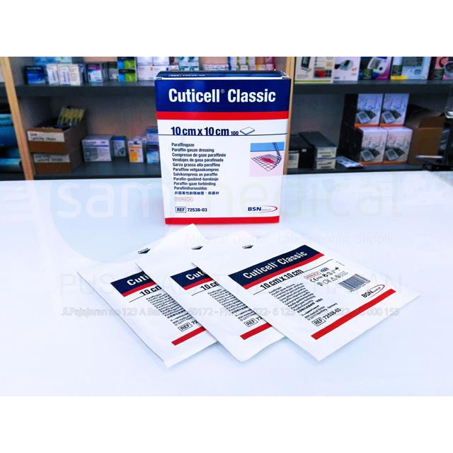 BSN Cuticell Classic / Wound Bandage - 10 cm x 10 cm / Exudate Wound ...