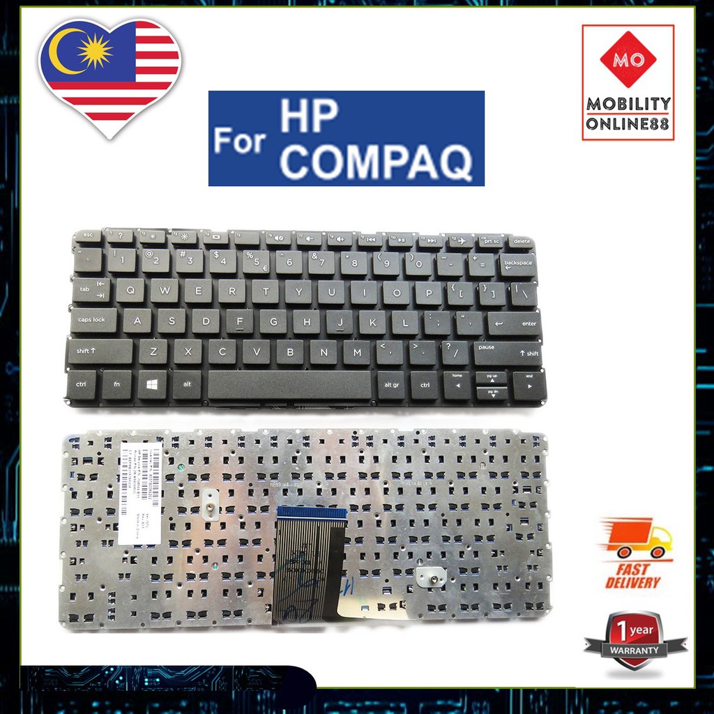 HP 11-E009AU Laptop Keyboard | Shopee Malaysia
