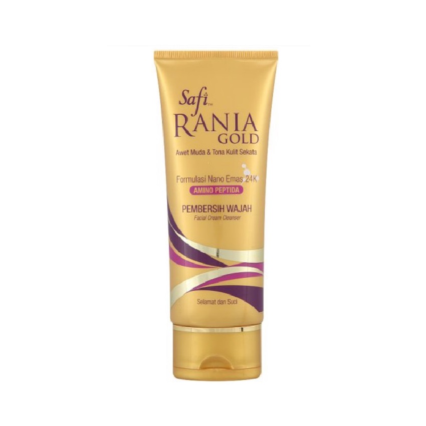 Safi Rania Gold Facial Cream Cleanser 100G | Shopee Malaysia