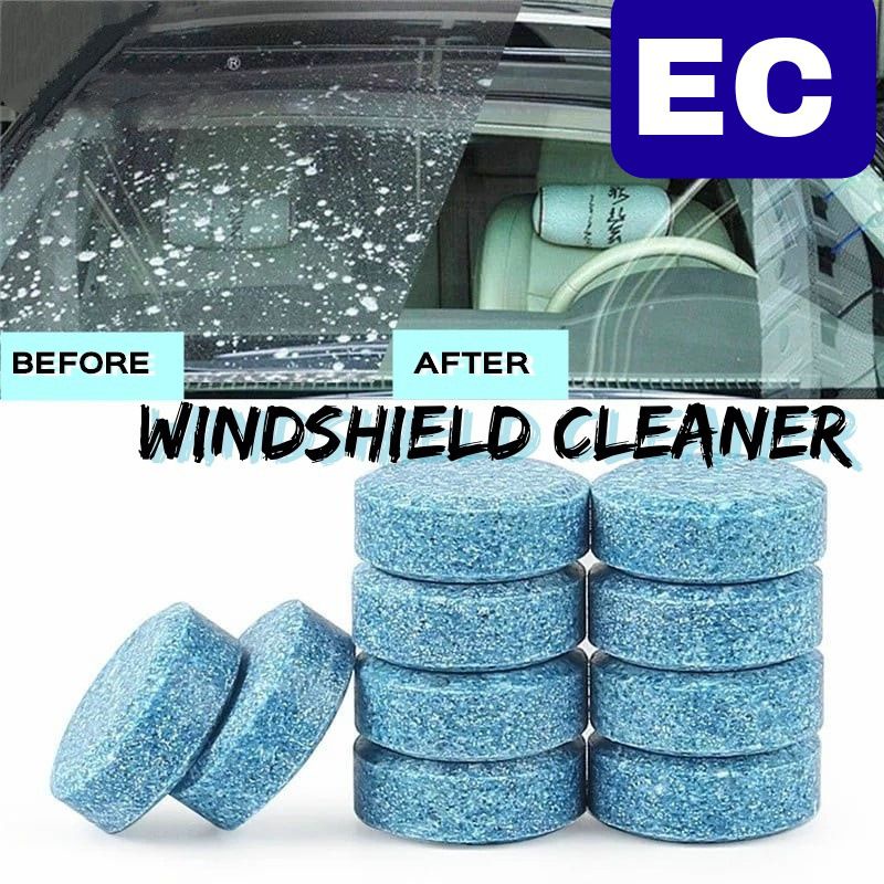 BF (1 PC) Car Windshield Cleaner Glass Cleaner Car Solid Wiper Window ...