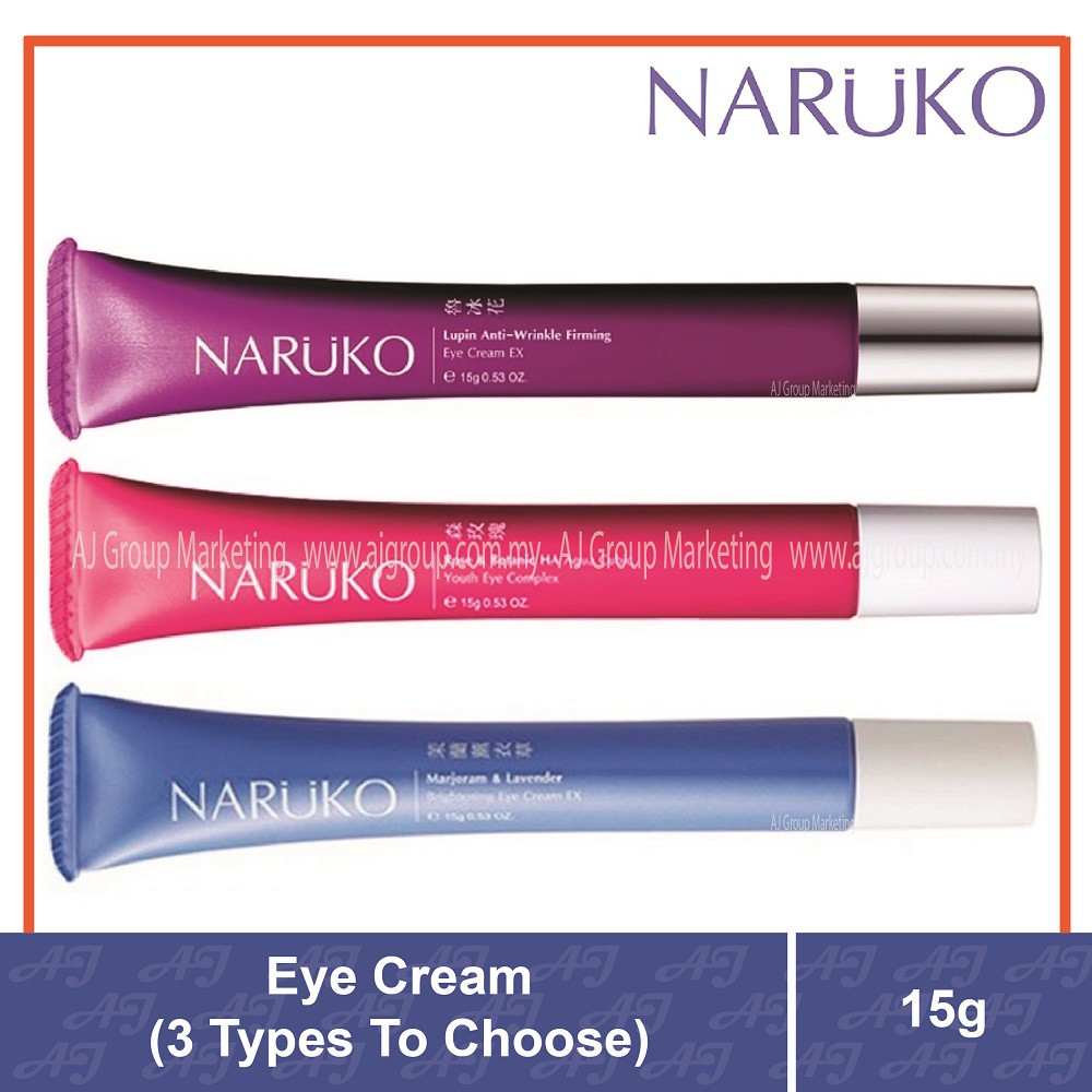 Naruko Eye Cream (15g) [Marjoram & Lavender / Rose & Botanic / Lupin ...
