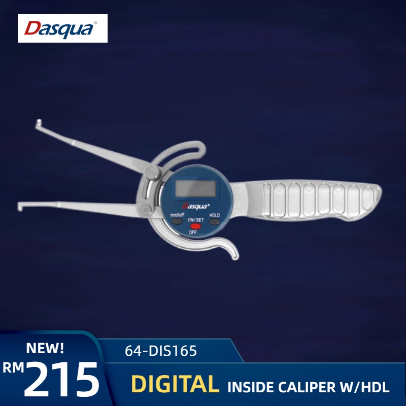 Dasqua Internal Digital Caliper Gauge Spring Caliper Metric Inside ...