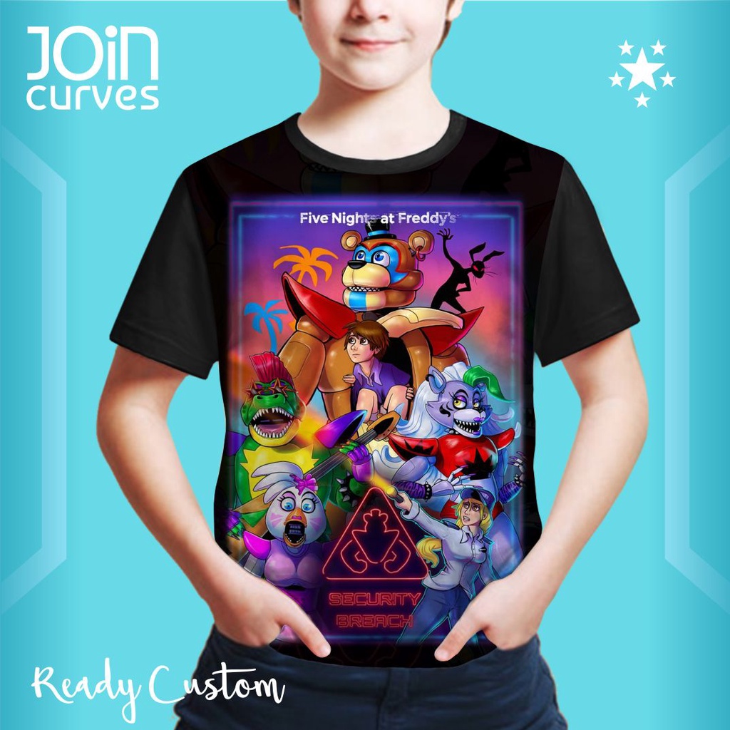 Fnaf I Five Nights at Freddy's Security Breach I JoinCurves | Shopee ...