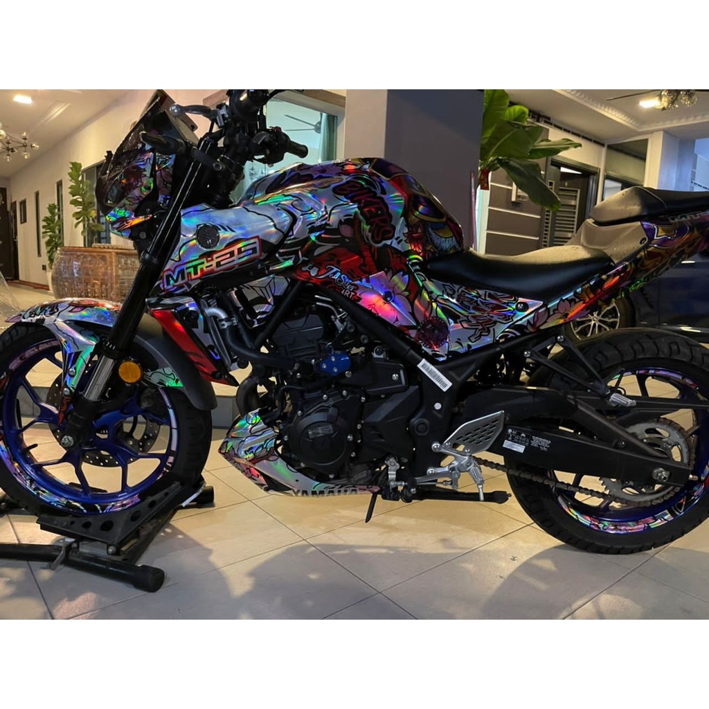 MT25 FULL BODY STICKER YAMAHA | Shopee Malaysia