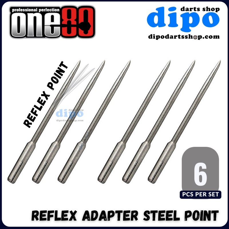 ONE80 Darts Point - REFLEX Adapter Point ( Steel Tips Point replacement ) | Shopee Malaysia
