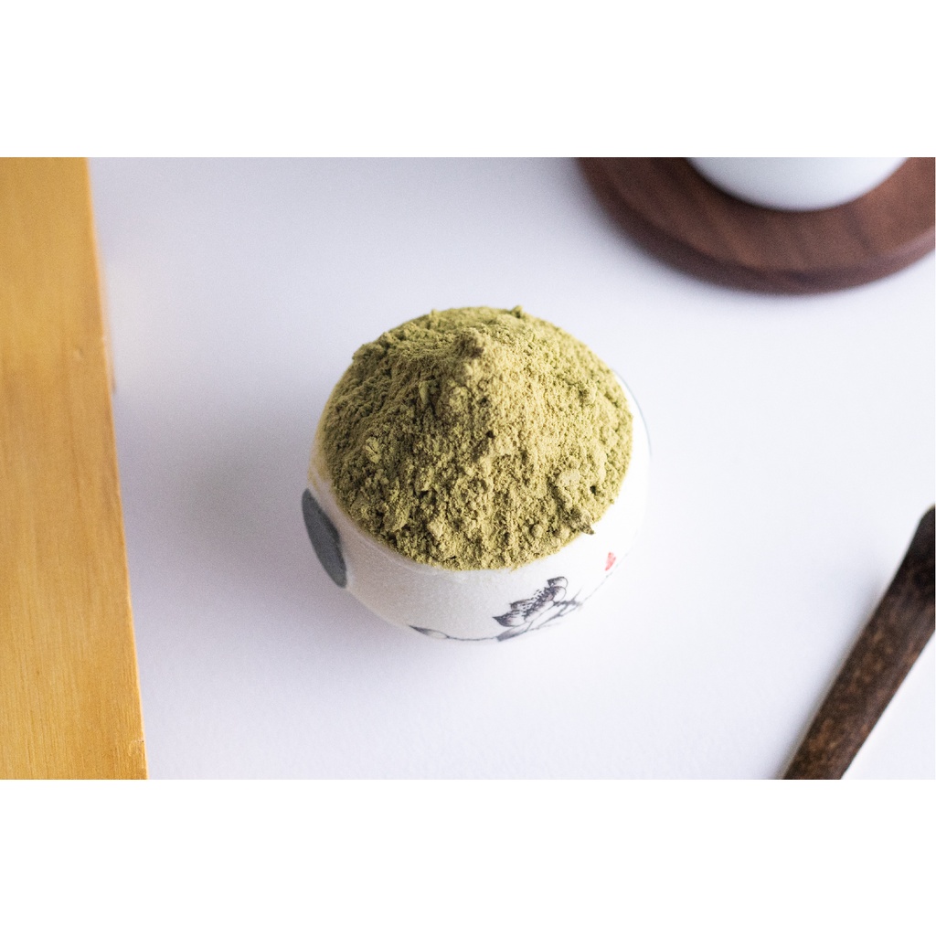 500g - Genmaicha Powder "Asa-Midori" - Stone Ground Japanese Green Tea ...