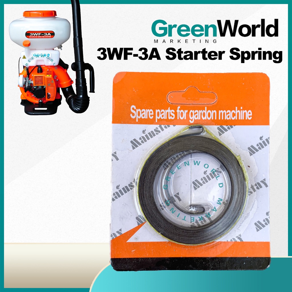 3WF-3A Starter Spring Mesin Sembur Padi Mist Blower 3WF-3A Pam Racun | Shopee Malaysia