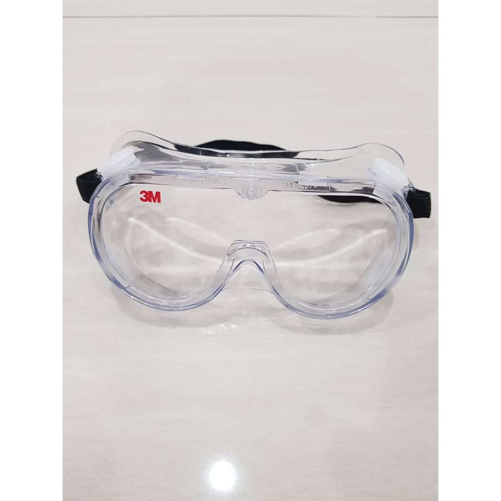 3M 1621 Anti-Impact Anti Chemical Splash Safety Goggles Protection Dust ...