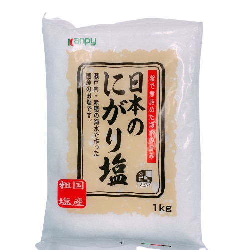 Japan KANPY Kato Seawater Salt Japanese Coarse Sea 1KG | Shopee Malaysia