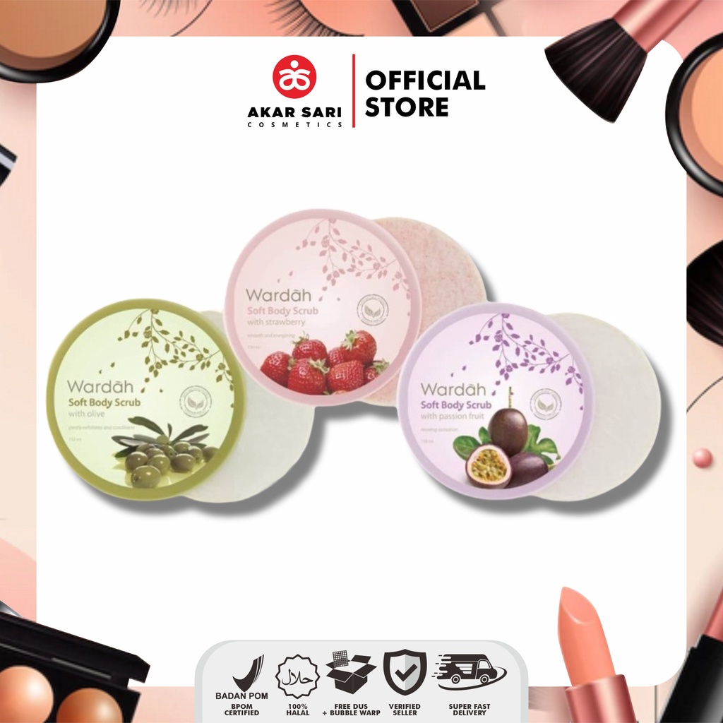 Wardah CREAMY BODY SCRUB - 150 ml | 240 ml | Shopee Malaysia