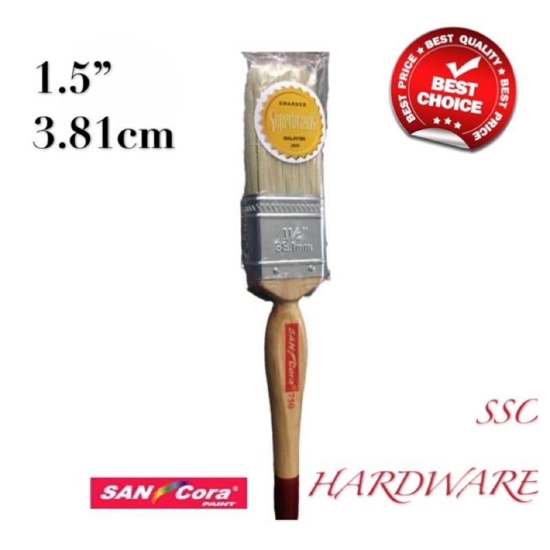 SANcora 750 Bristle Paint Brush (100% Original & NON HALAL) | Shopee ...