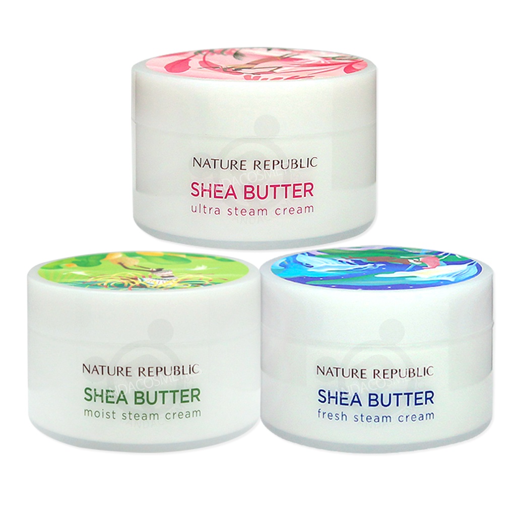 [Nature Republic] Shea Butter Steam Cream 100ml /Moist/Ultra/Fresh/All ...