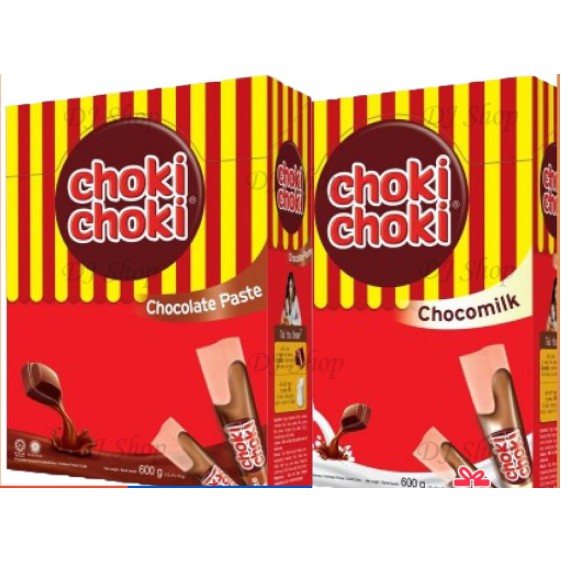CHOKI-CHOKI TUBE. 60 sticks CHOCOLATE / CHOCOMILK | Shopee Malaysia